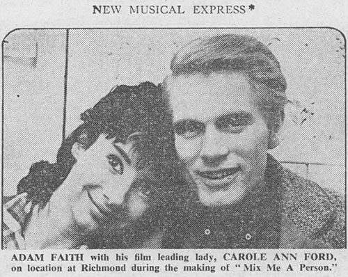 Adam Faith - the archives